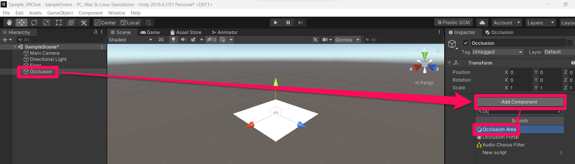 【Unity】Occlusion Culling の使用方法 【Unity】Occlusion Culling の使用方法